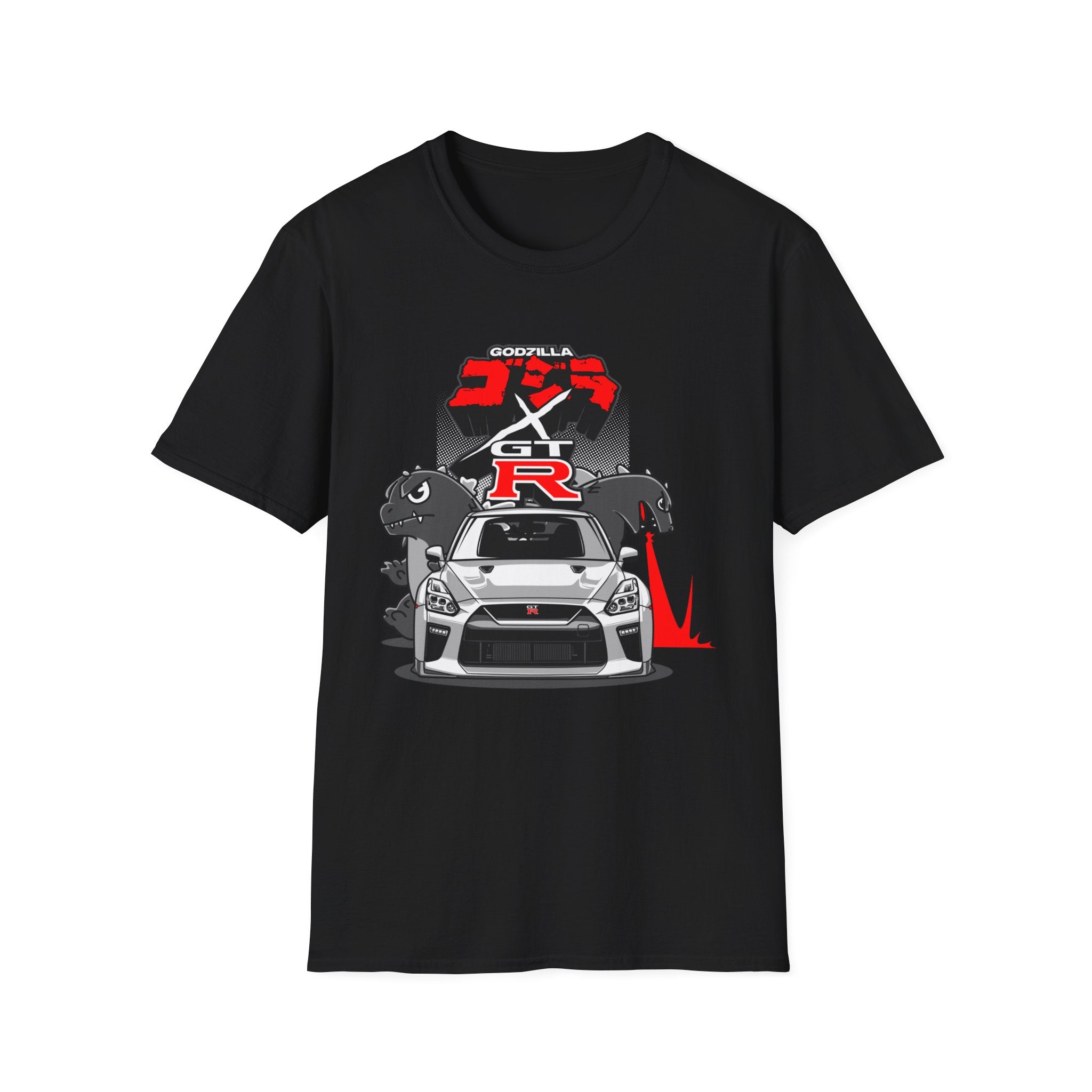 Godzilla Nissan GTR Tshirt – Stadskleding.com